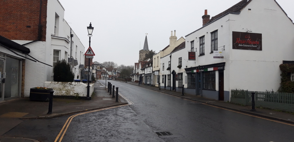 Chobham High Street - New Year's Day | StephenF | Blipfoto