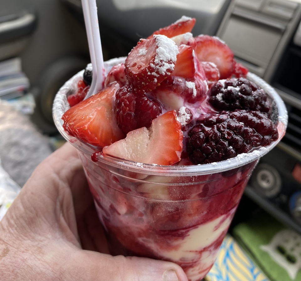 Summer berry sundae | GingerNan | Blipfoto