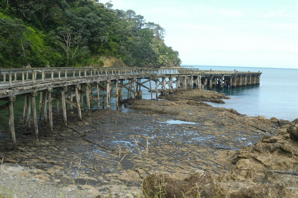 Hicks Bay historic wharf | Tommie2 | Blipfoto