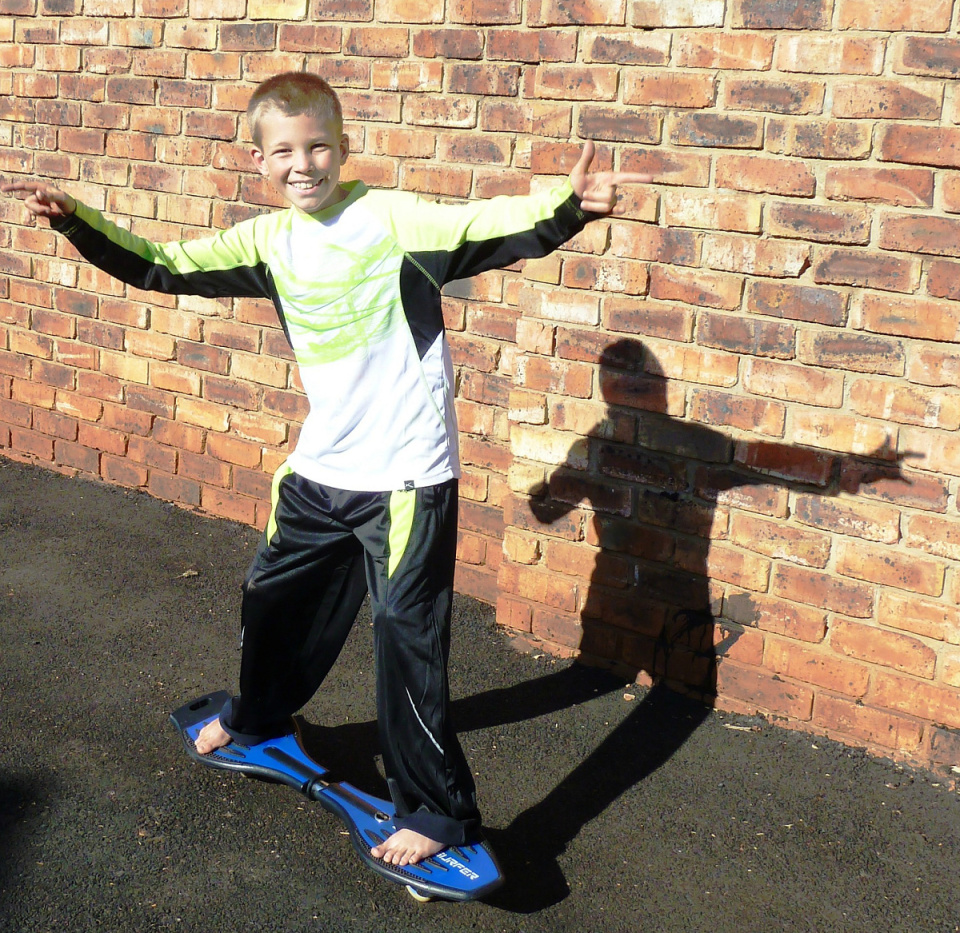 Keagan on his JayBoard | DesertCamel | Blipfoto