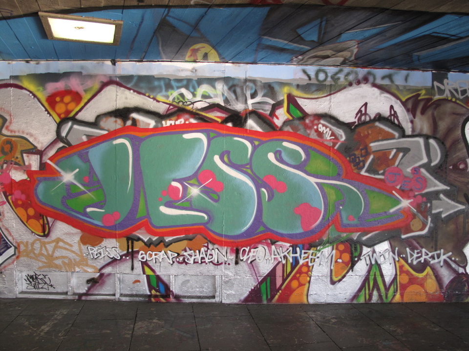 Jess graffiti | duncan | Blipfoto