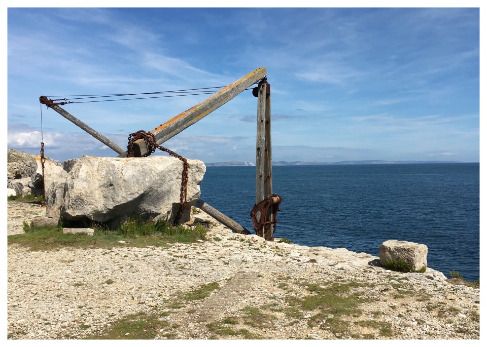 Portland Stone quarry derrick | Mover | Blipfoto