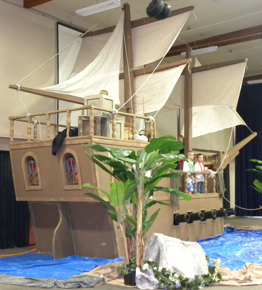 VBS - Pirate Ship Stage | LovePopcorn | Blipfoto