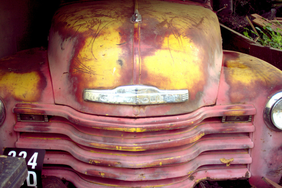 Old Chevy Truck Ajt Blipfoto