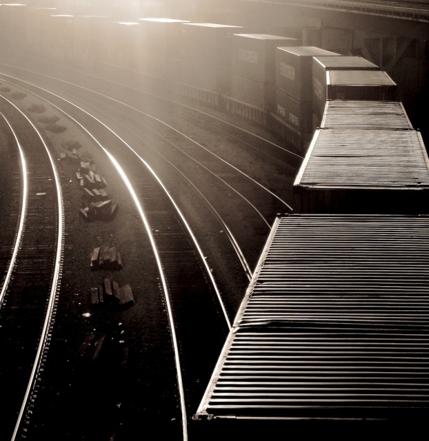 Light Rail | dark | Blipfoto