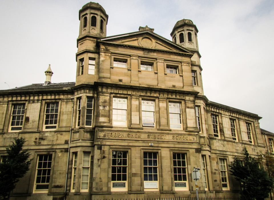 Torphichen Street School Building | Snowcycle | Blipfoto