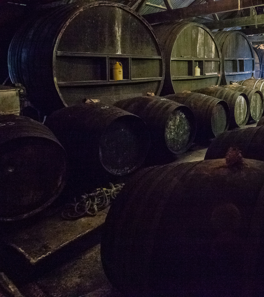 Oak barrels for maturing cider | hbosch1946 | Blipfoto