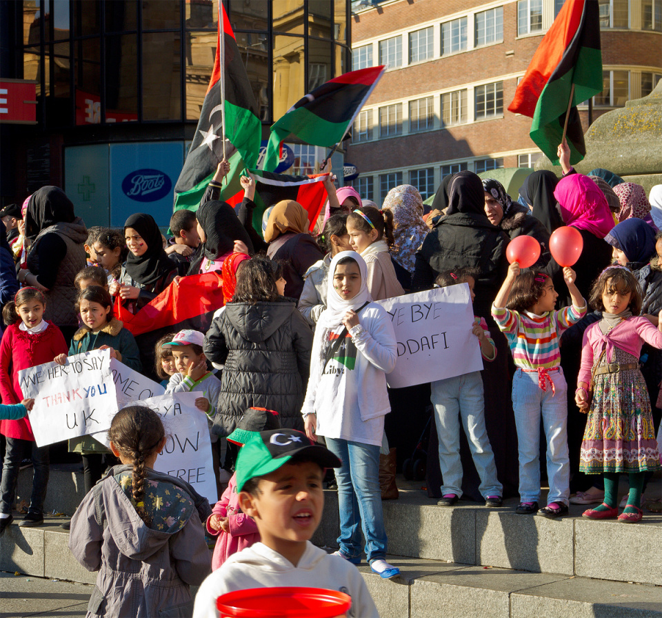 Libyan families in Newcastle upon Tyne | brianbge | Blipfoto