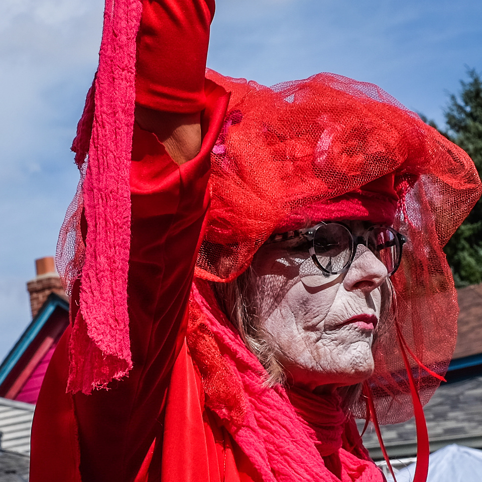 Extinction Rebellion Red Rebel Brigade | kendallishere | Blipfoto