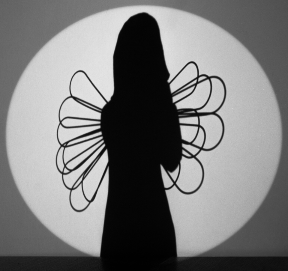 MonoMonday: Shadows - Christmas Angel | davidc | Blipfoto