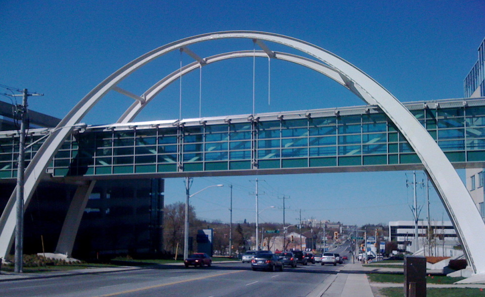 Southlake Hospital Arch & Bridge | EdwardFenner | Blipfoto