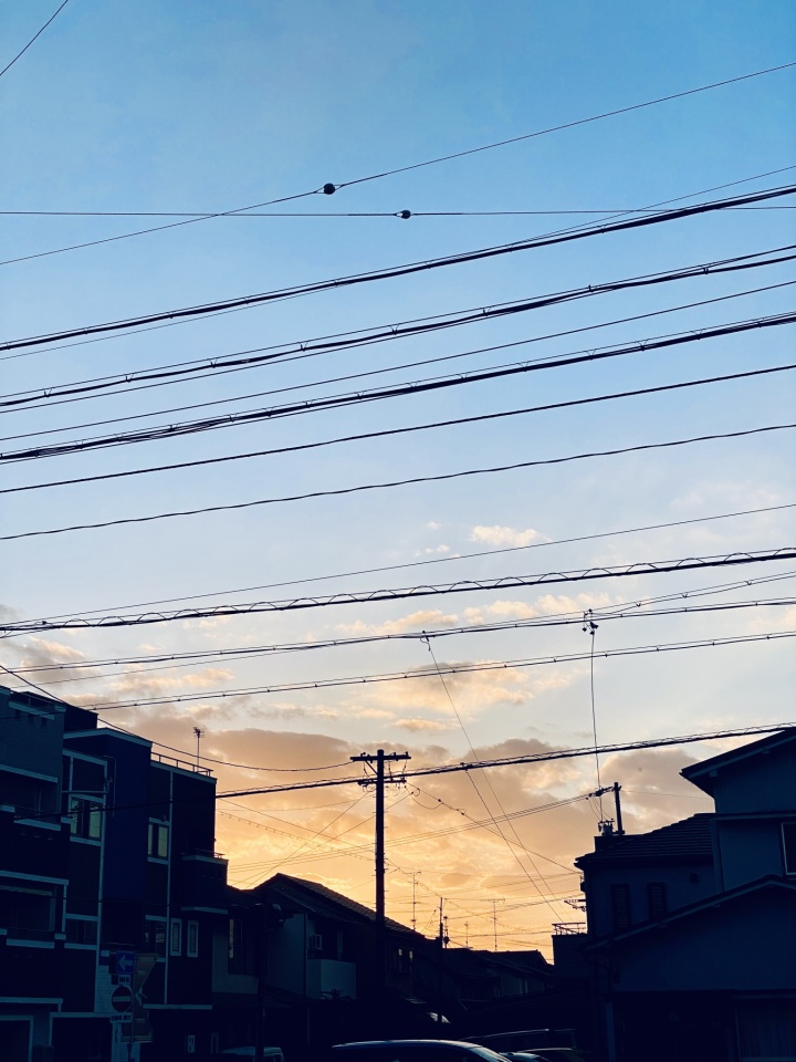 Wires and Sunset | Frontier | Blipfoto
