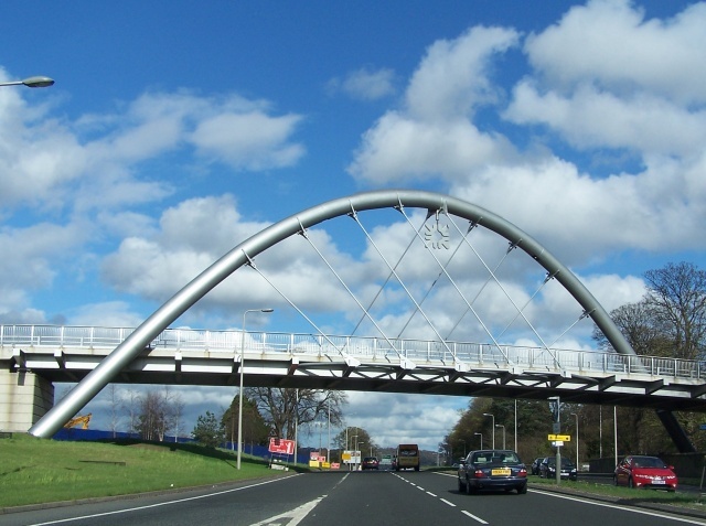 RBS bridge at Gogarburn. | sheilaM | Blipfoto