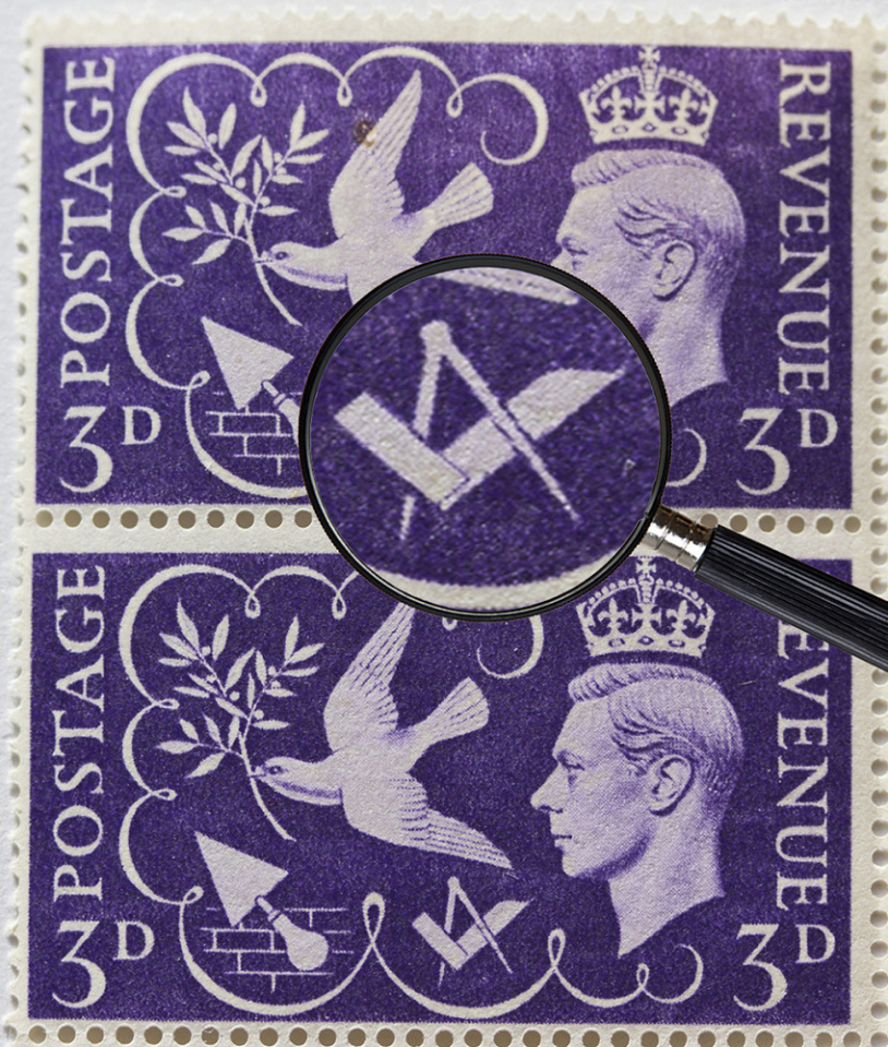 Masonic stamp 1946 | Malc | Blipfoto