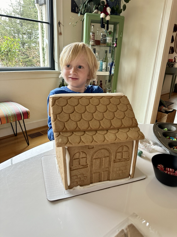 Gingerbread House Decorating | seniormoments | Blipfoto