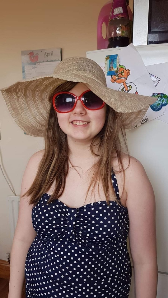 Maddie Moo takes advantage of the great Weather... | brickmaker | Blipfoto