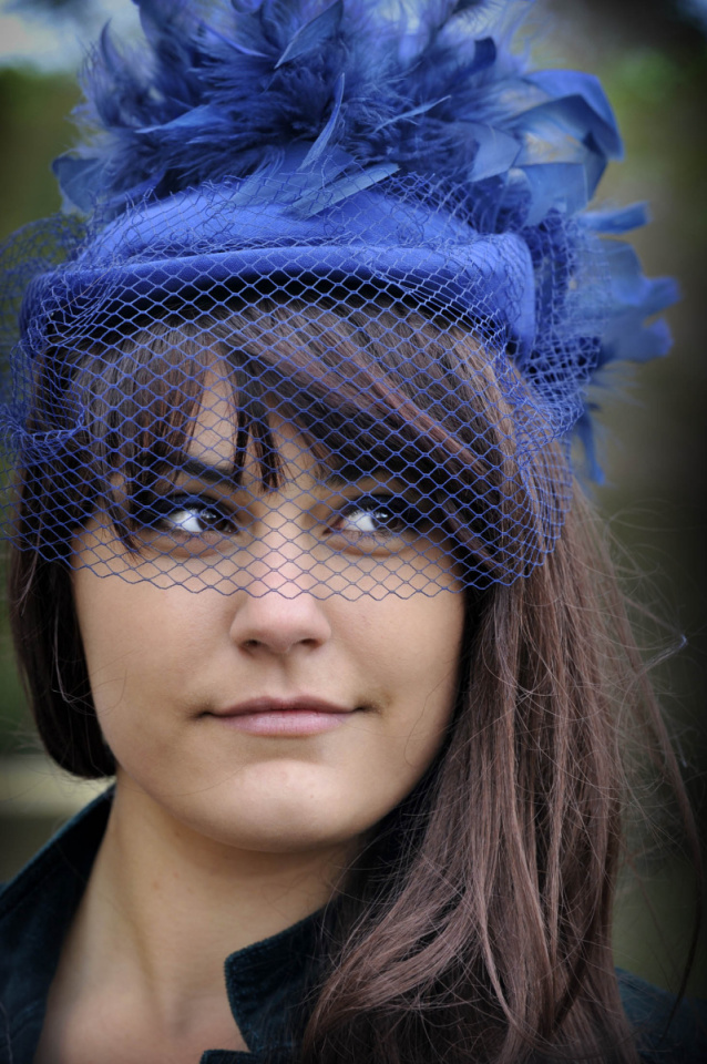Blue Goth girl | andrewhiggins | Blipfoto