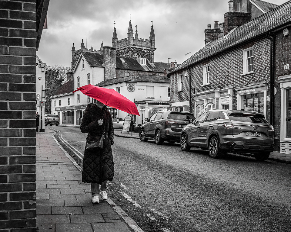 Red Umbrella | AH14 | Blipfoto