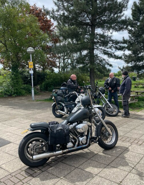 Biker meet at Blyth Services, A1M | Tryfan46 | Blipfoto