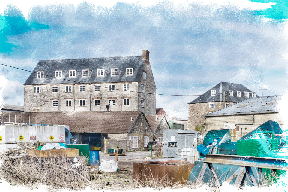 Painterly Abstract Charfield Mills | Incredibish | Blipfoto