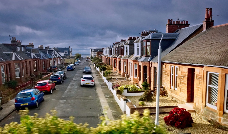 Prestwick - traditional seaside street | Photogen | Blipfoto