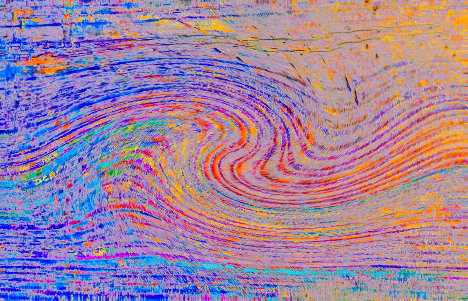 Abstract Thursday: Psychedelic Wood Grain | davidc | Blipfoto