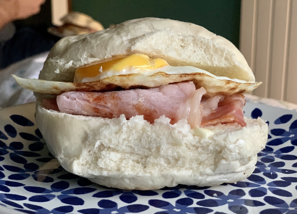 Breakfast Bap | strawhouse | Blipfoto