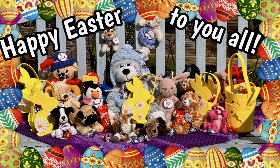 HAPPY EASTER FROM THE SILLY SATURDAY GANG! | Honeycombebeach | Blipfoto