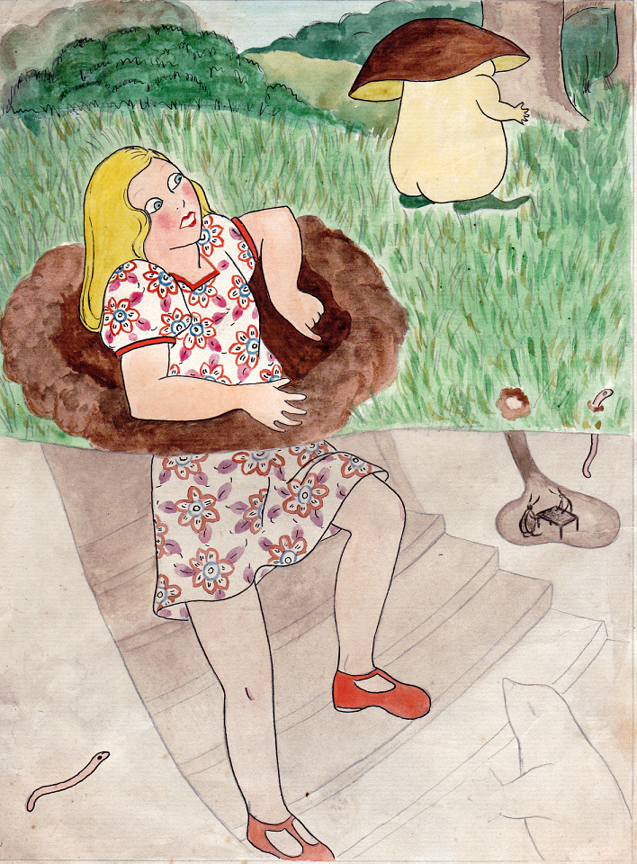 Holes, moles and mushrooms | ceridwen | Blipfoto