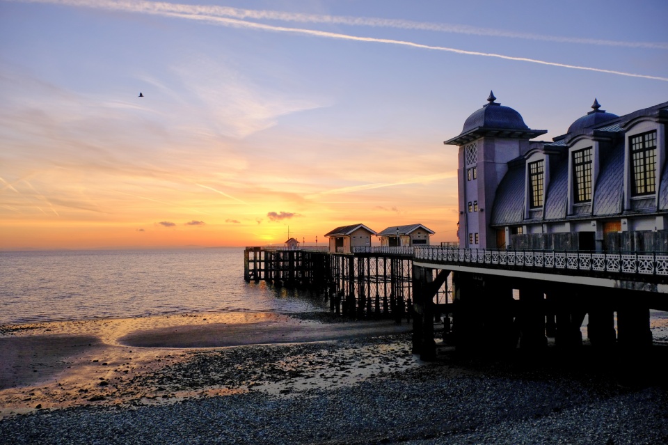 Penarth Pier Sunrise | BobsBlips | Blipfoto