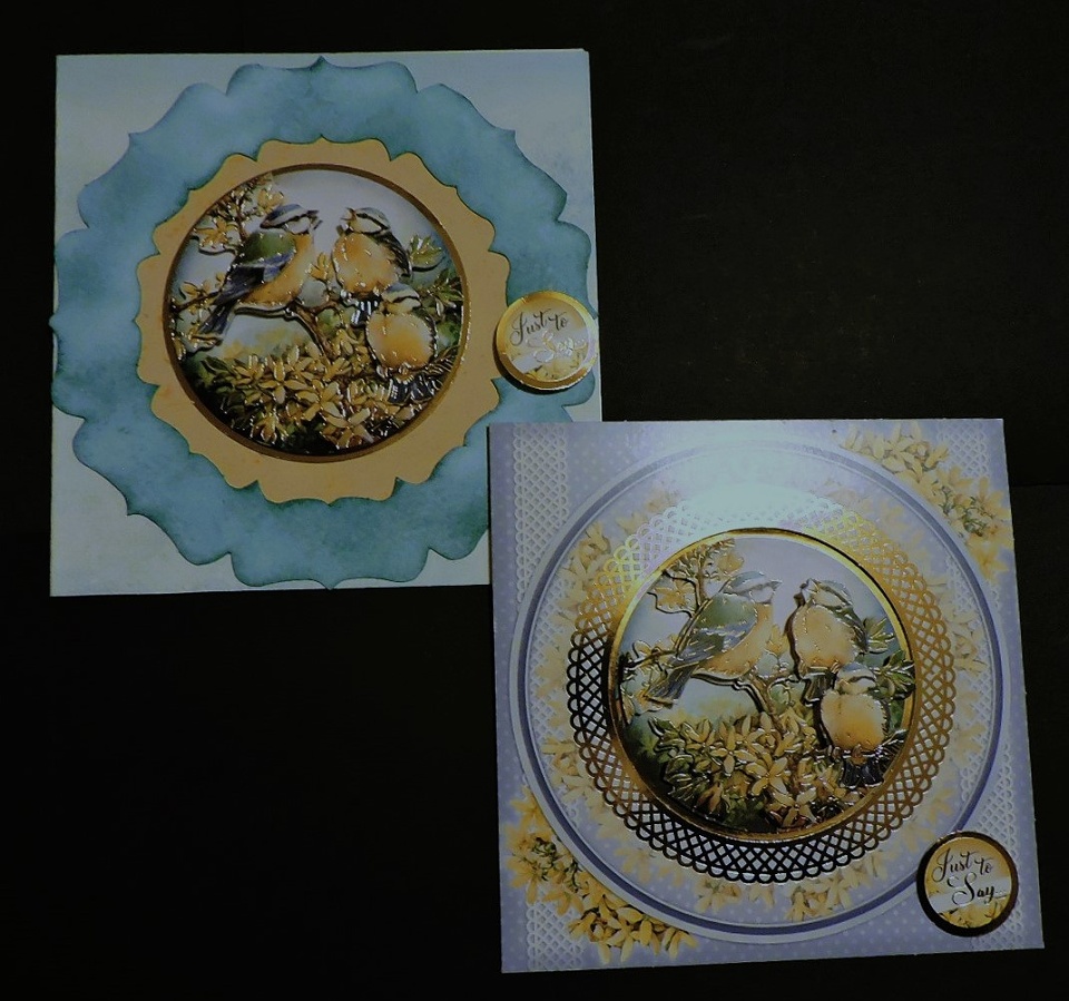 Two very similar cards. | craftylady | Blipfoto