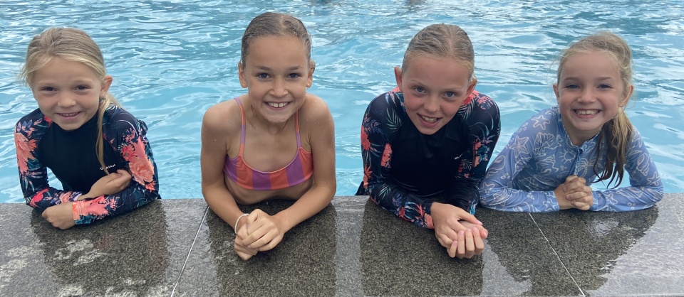 Fun in the pool | sister | Blipfoto