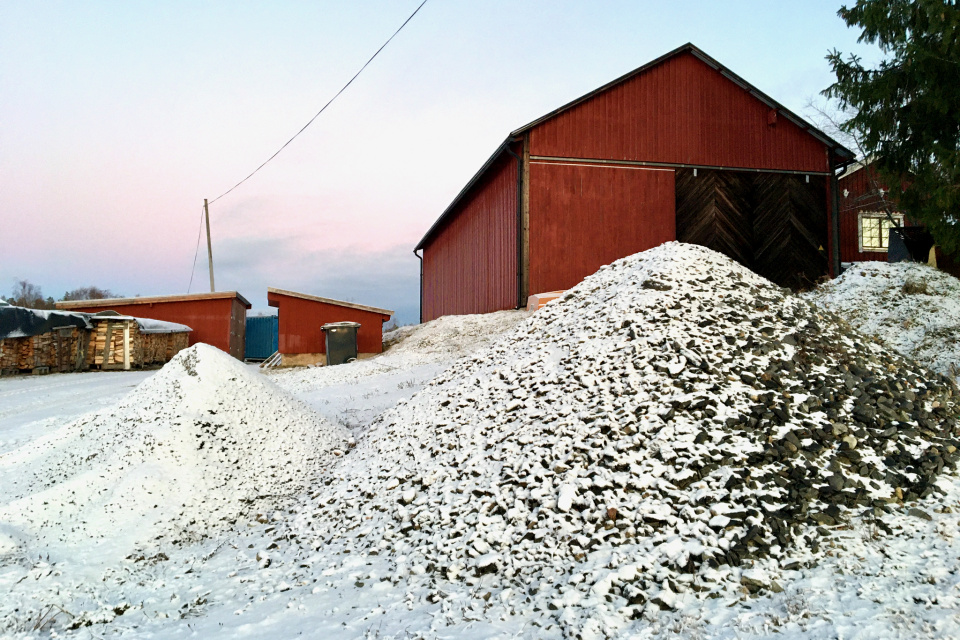 The grit and shingle heaps | HarlingDarling | Blipfoto