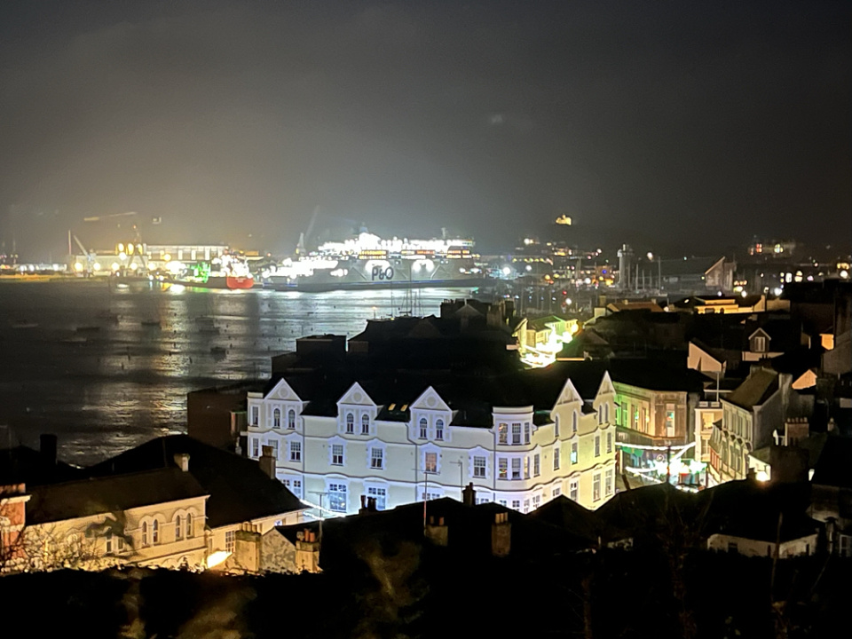 Falmouth at night | Vickyw | Blipfoto