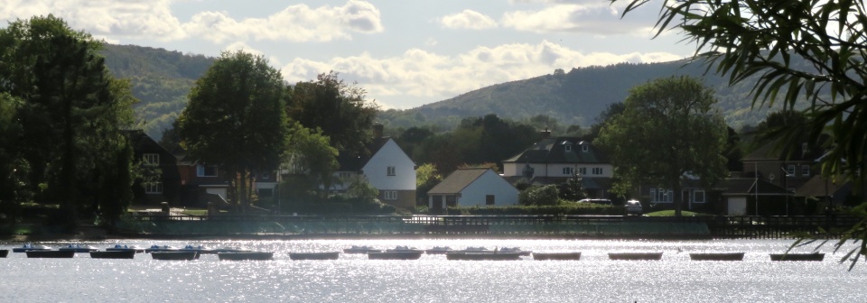 Petersfield Lake with Butser Hill in backgroud | R4T | Blipfoto
