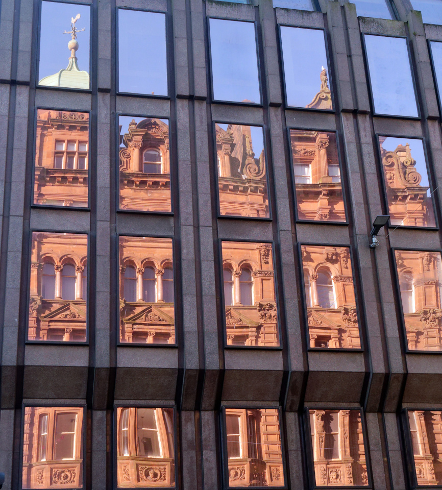 Glasgow windows on the way to Queen Street station | Trev | Blipfoto