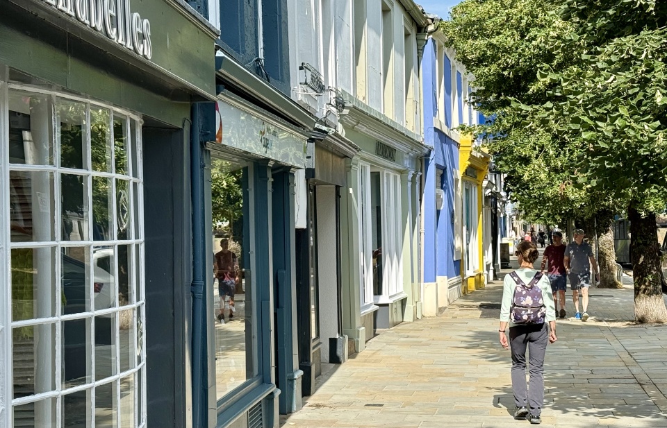 Sunshine and shadow on Cockermouth Main Street | Tryfan46 | Blipfoto