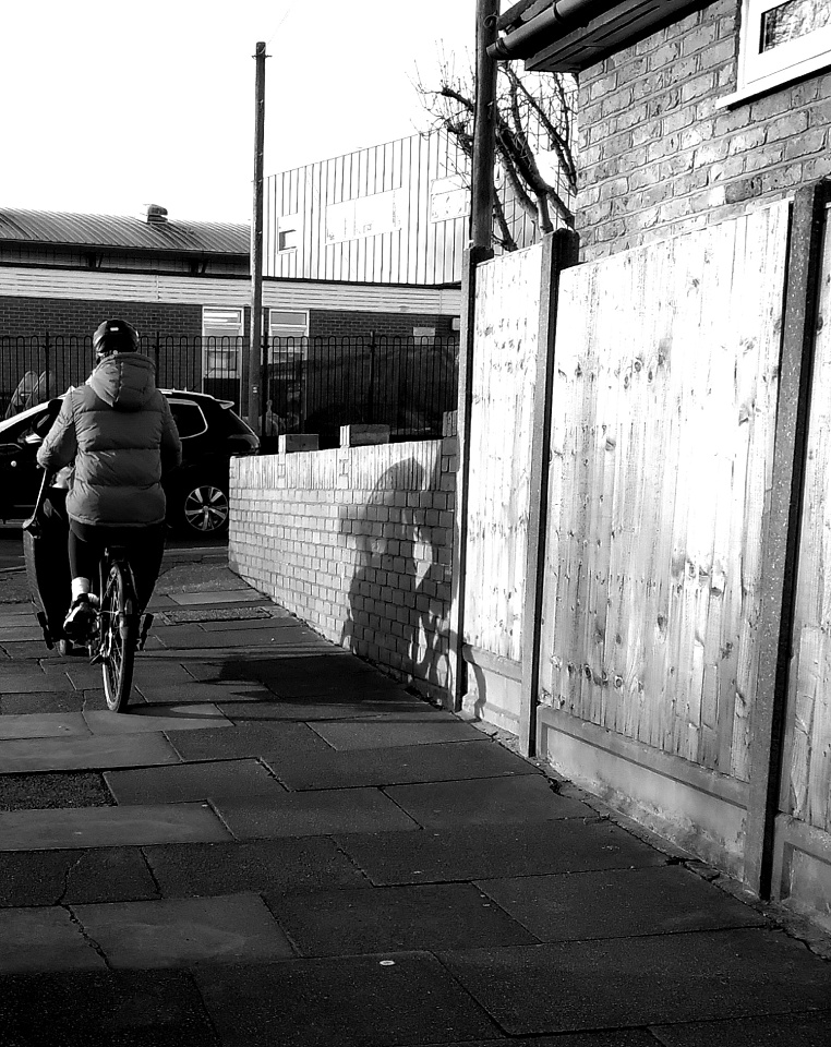 biking shadows... | SteveCatruvI | Blipfoto