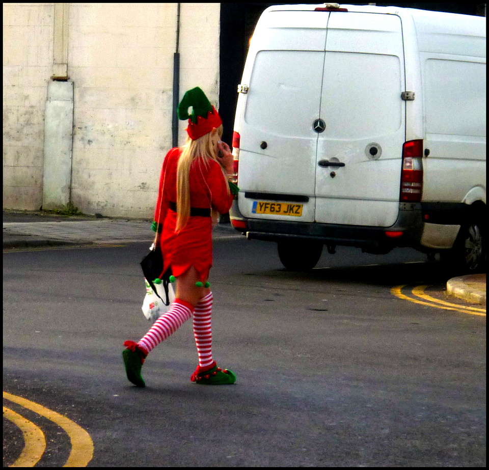 In touch with her inner Elf. | ForthPorts | Blipfoto