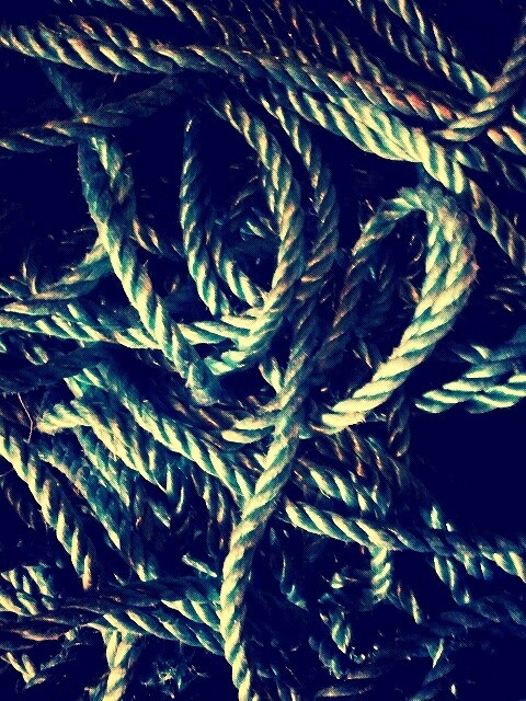 Blue string soup | IanWright | Blipfoto