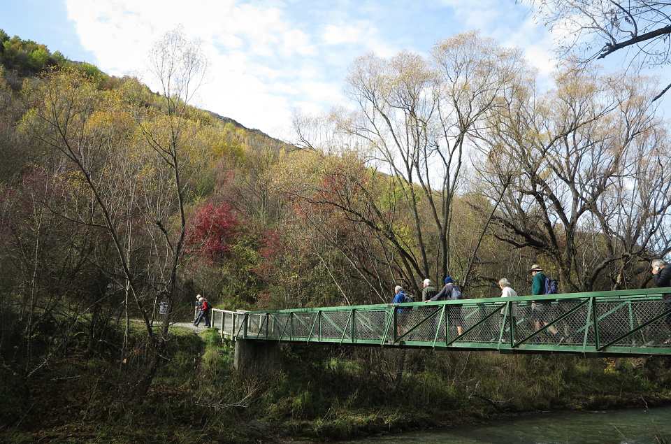 Crossing the Arrow River | acyclinggranny | Blipfoto