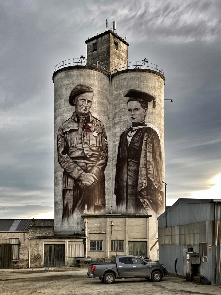 Waimate Silo Art | rainie | Blipfoto