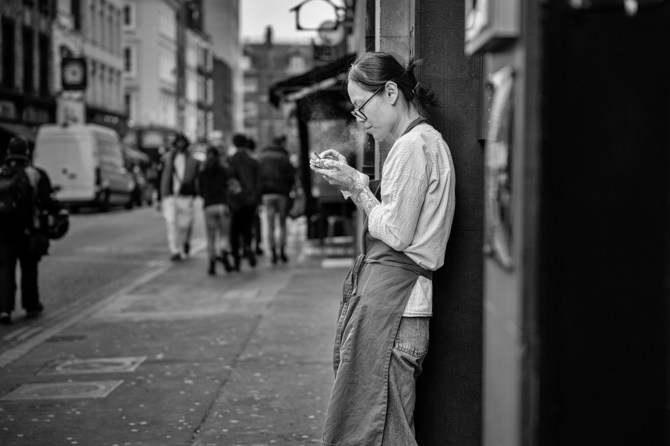Cook's fag break | Colstro | Blipfoto