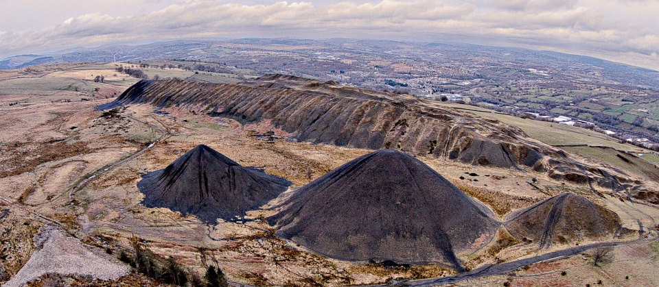 The Three Pyramids Of Llanbradach | BobsBlips | Blipfoto