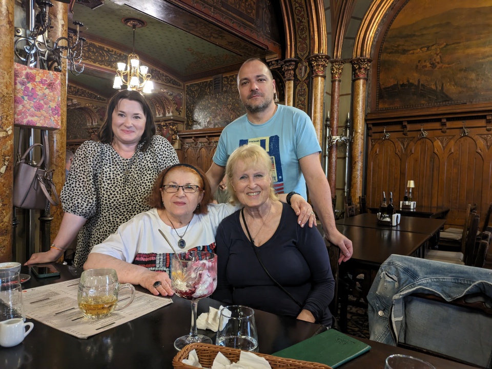 Finally..With my dear friend, Felicia and family | Gloriapatricia ...