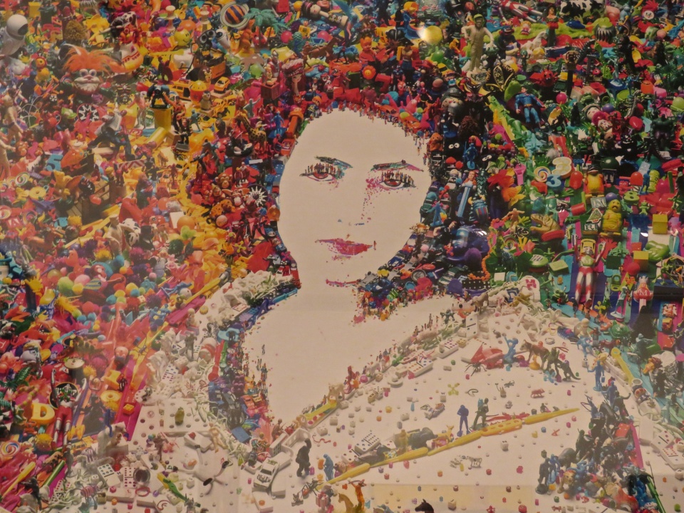 Vik Muniz, Sarah Bernhardt, from Rebus, 2010 | GirlWithACamera | Blipfoto