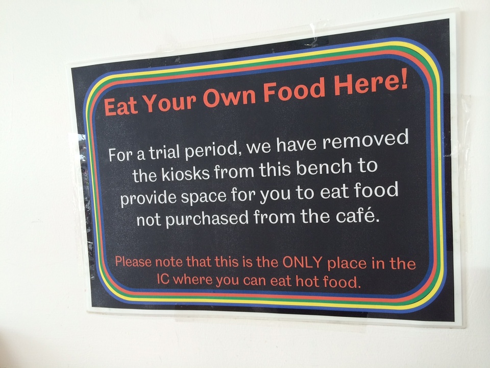 Eat Your Own Food Here! | Mickky | Blipfoto