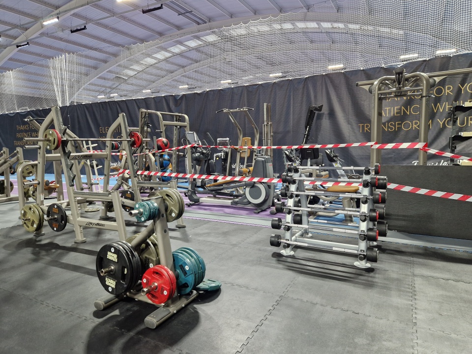 Gym transformation has started | CatG81 | Blipfoto