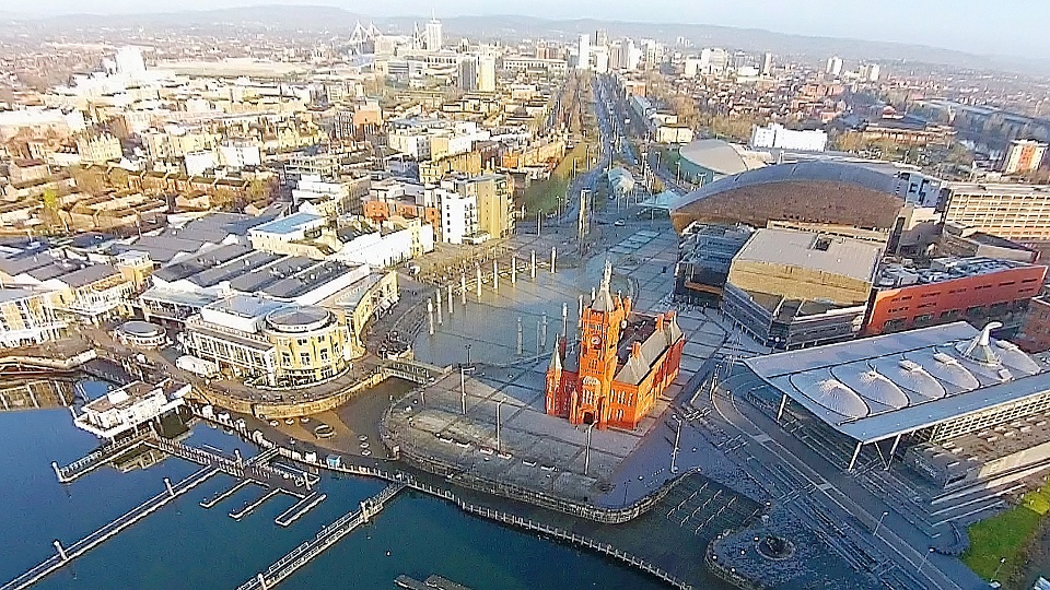 Cardiff Bay Birds Eye View | BobsBlips | Blipfoto