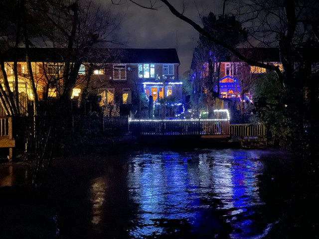 Houses along the River Len | Tryfan46 | Blipfoto